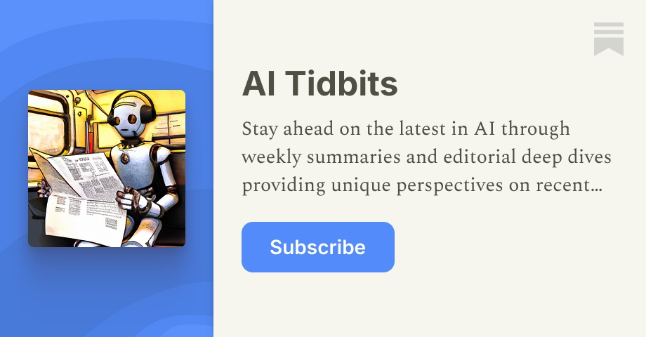 AI Tidbits | Sahar Mor | Substack