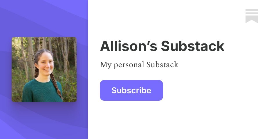 Two Years Later - by Allison Chaney - Allison’s Substack