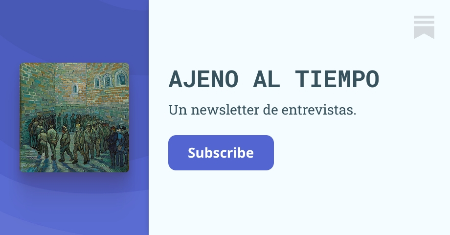 AJENO AL TIEMPO | Rafael Rey | Substack