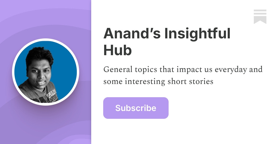 Anand’s Insightful Hub | Anand Kumar | Substack