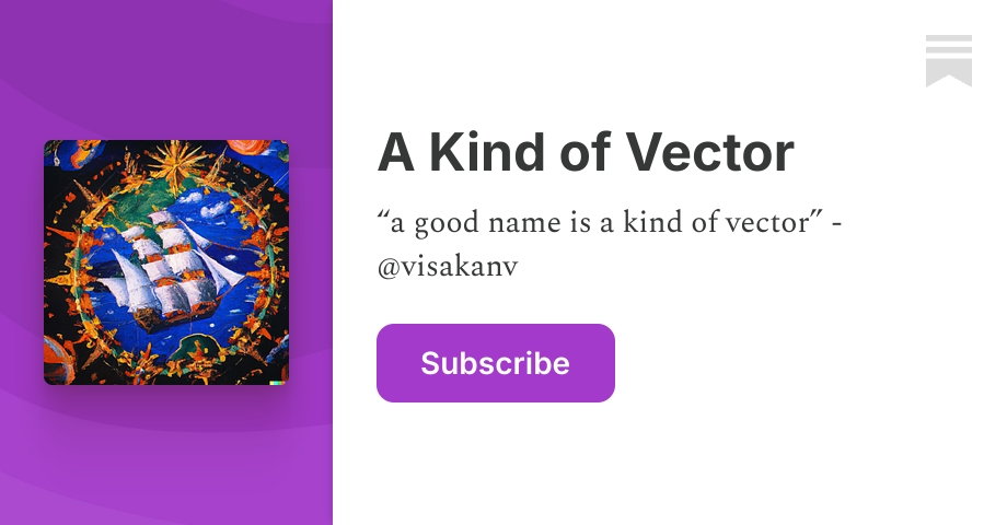 A Kind of Vector | David McDougall | Substack