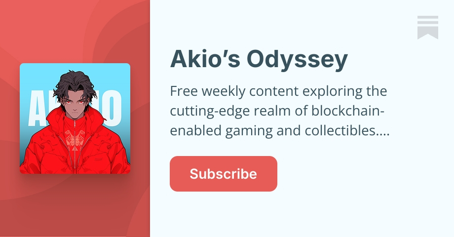 Akio’s Odyssey | Substack