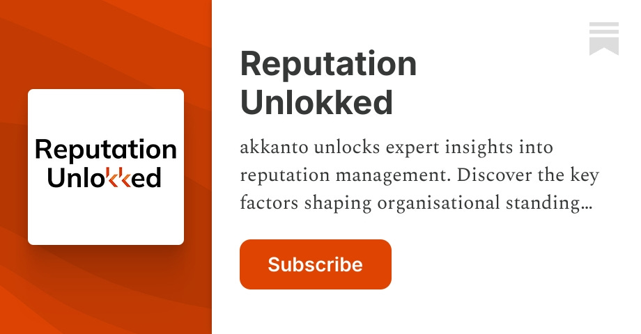 Reputation Unlokked | akkanto | Substack
