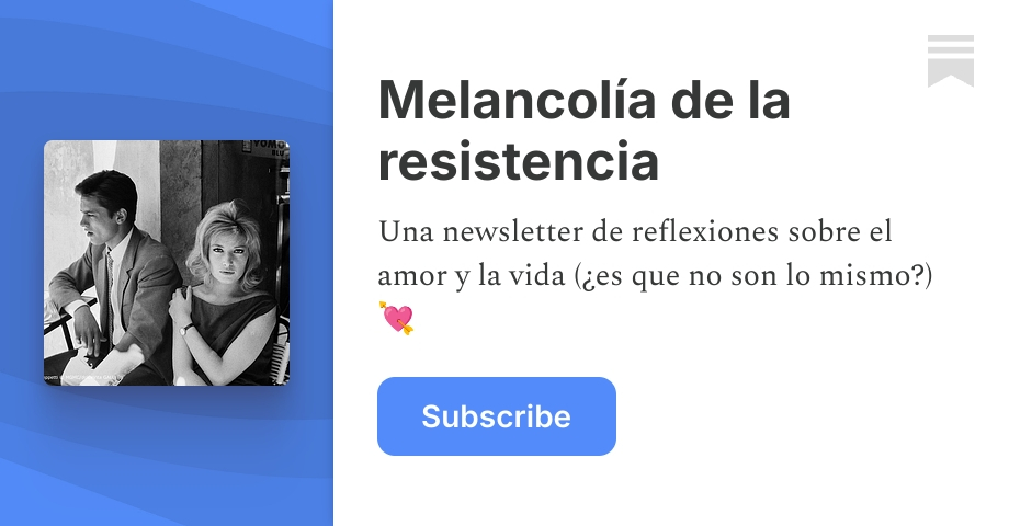 Melancolía de la resistencia | Alain Acevedo | Substack