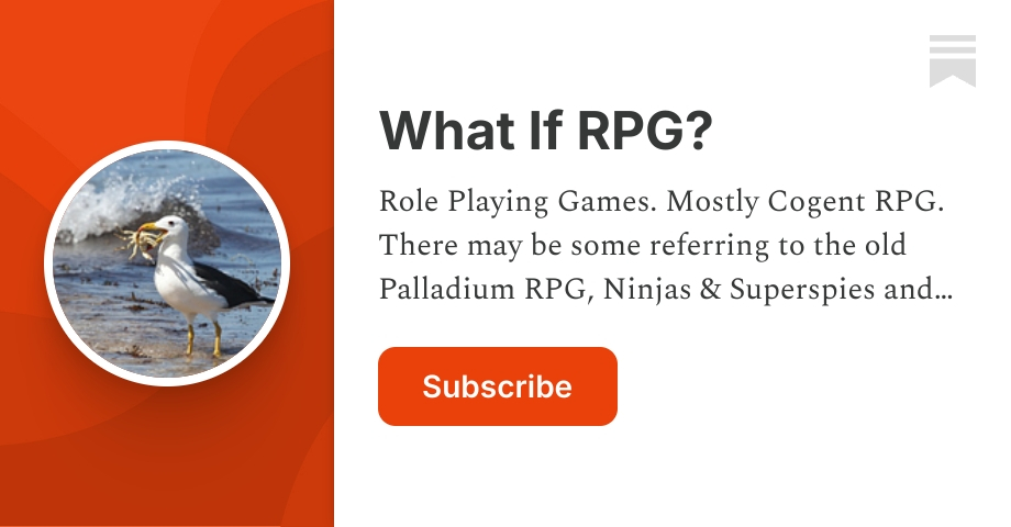 What If RPG? | Albatross | Substack