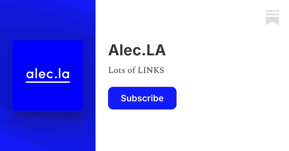 Alec.LA | Alec Urtusuastegui | Substack