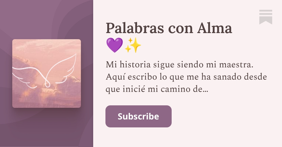 Palabras con Alma | Alejandra Velázquez | Substack