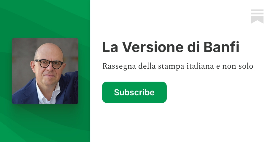 «Andrà tutto male» - by Alessandro Banfi