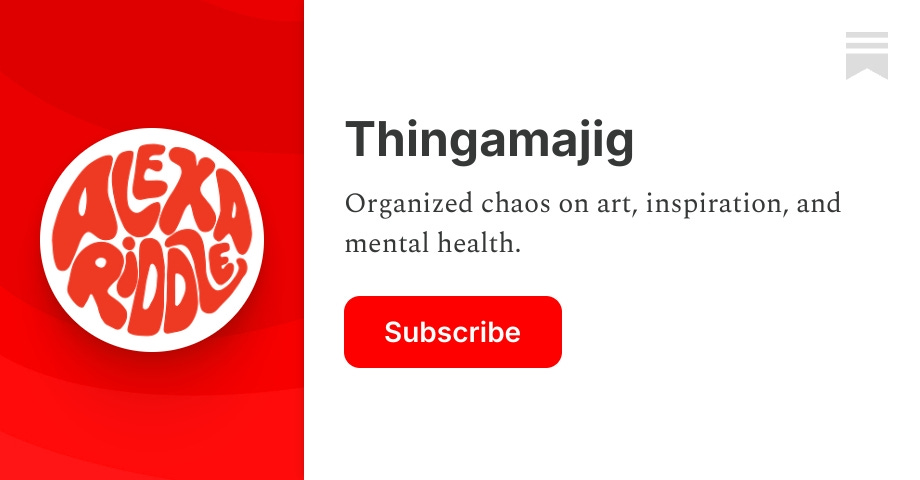 Thingamajig | Alexa Riddle | Substack