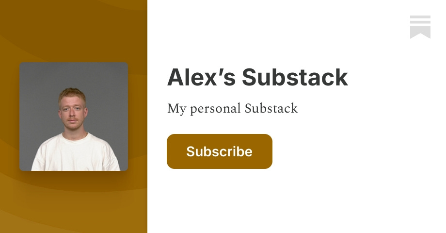Alex’s Substack | Alex Ayres | Substack