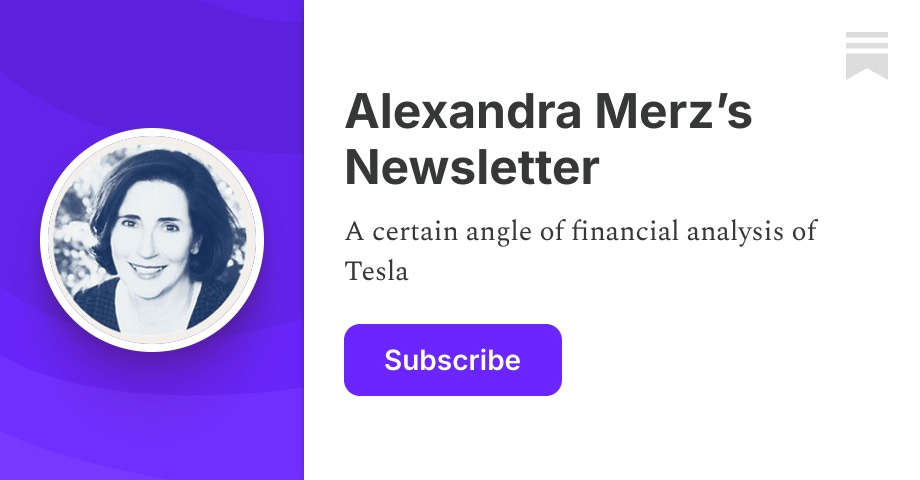 Alexandra Merz’s Newsletter | Substack
