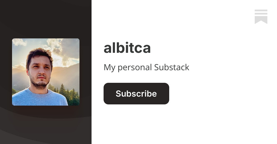 Alex’s Substack | Alex Bitca | Substack