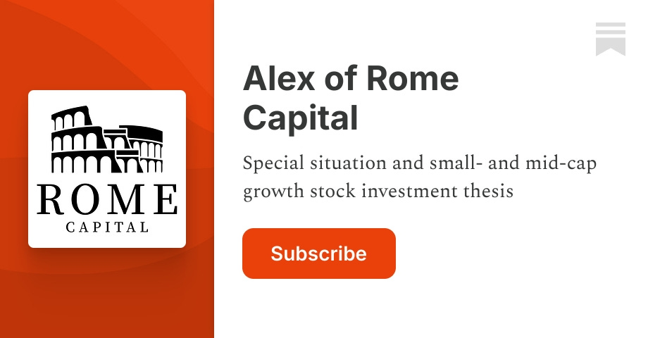 Alex of Rome Capital | Alex Feng | Substack