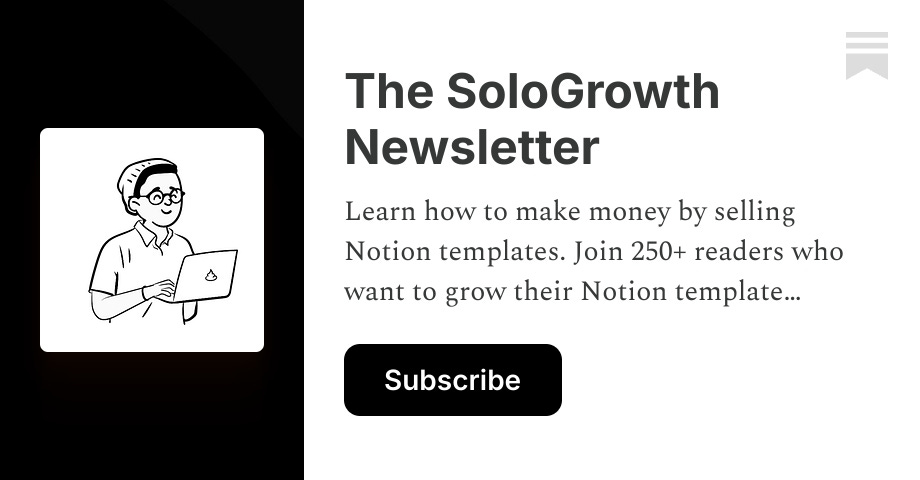 The SoloGrowth Newsletter | Alex | Substack