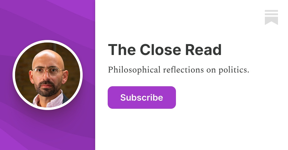 The Close Read | Alex Priou | Substack