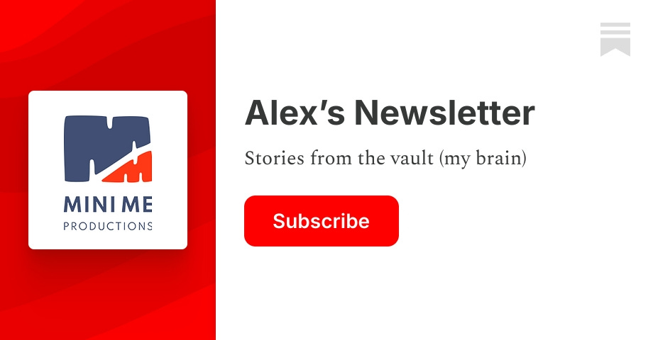 Alex’s Newsletter | Alex Robinson | Substack