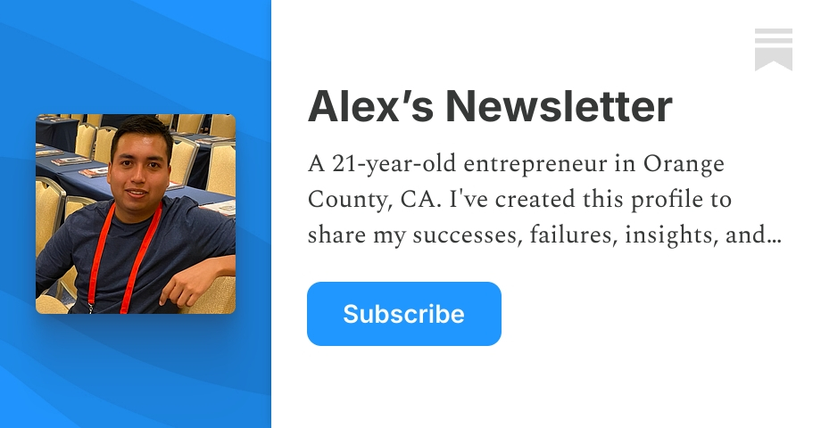 Alex’s Newsletter | Alex Rodriguez | Substack
