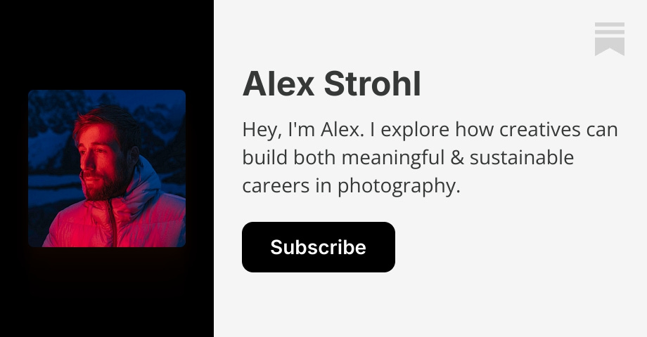 Alex Strohl | Substack