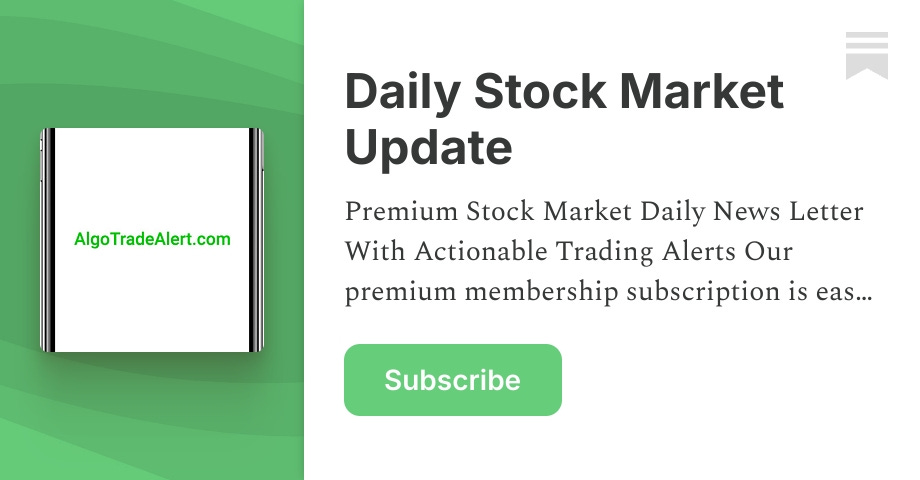 Daily Stock Market Update | Tom | Substack