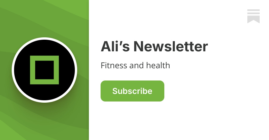 Ali’s Newsletter | Ali Adams | Substack