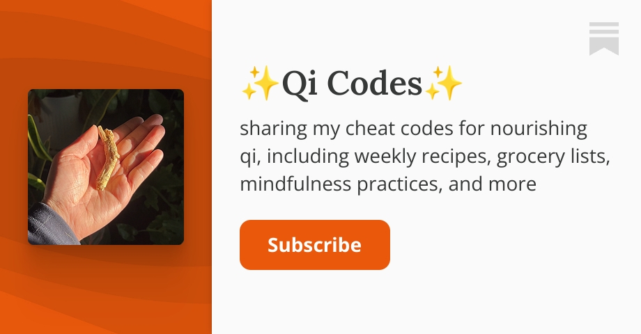 Qi Codes | Alice Sun | Substack