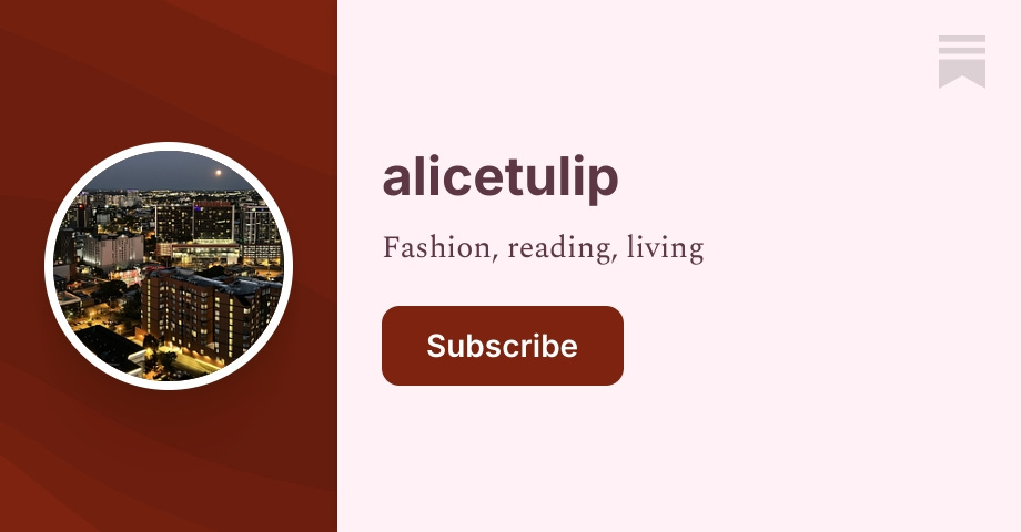 alicetulip | Allie | Substack