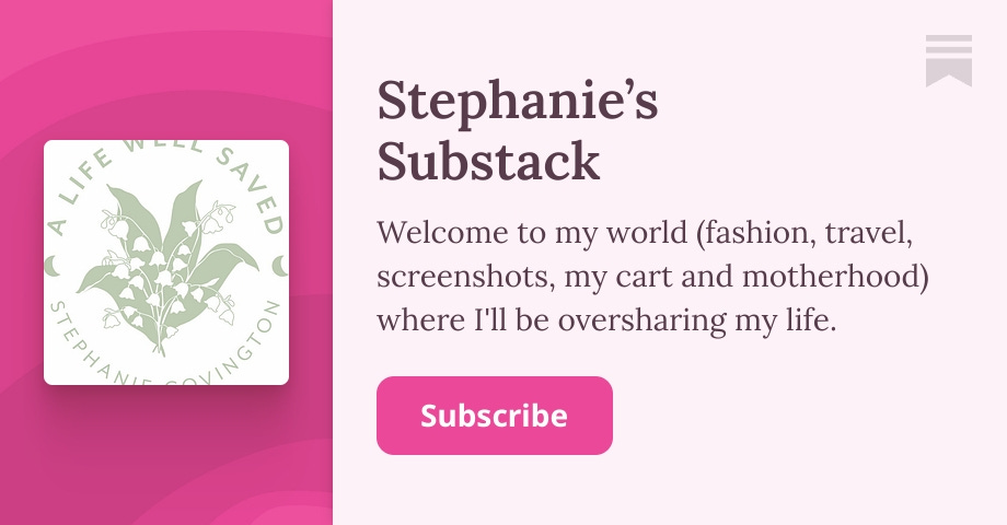 Archive - Stephanie’s Substack