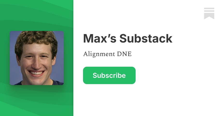 Max’s Substack | Substack
