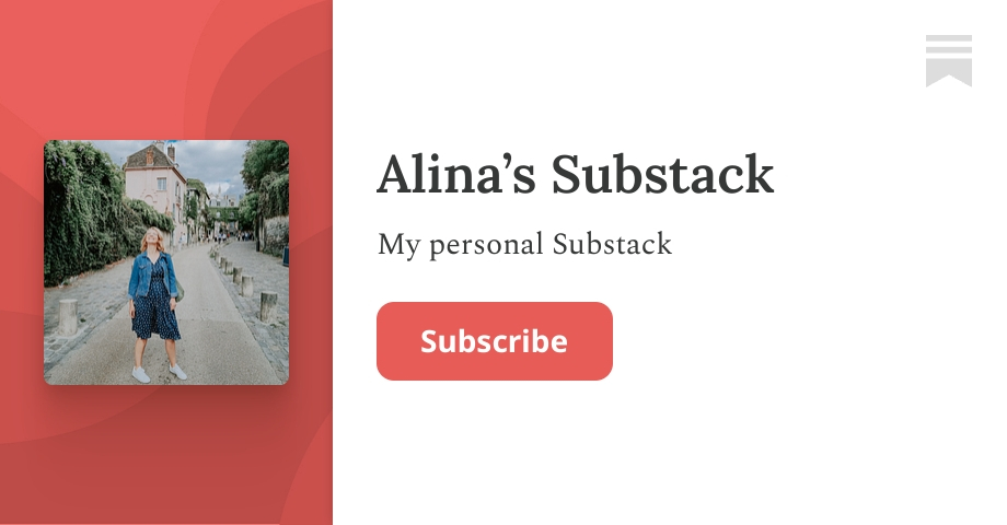 Alina’s Substack | Alina Ivanov | Substack
