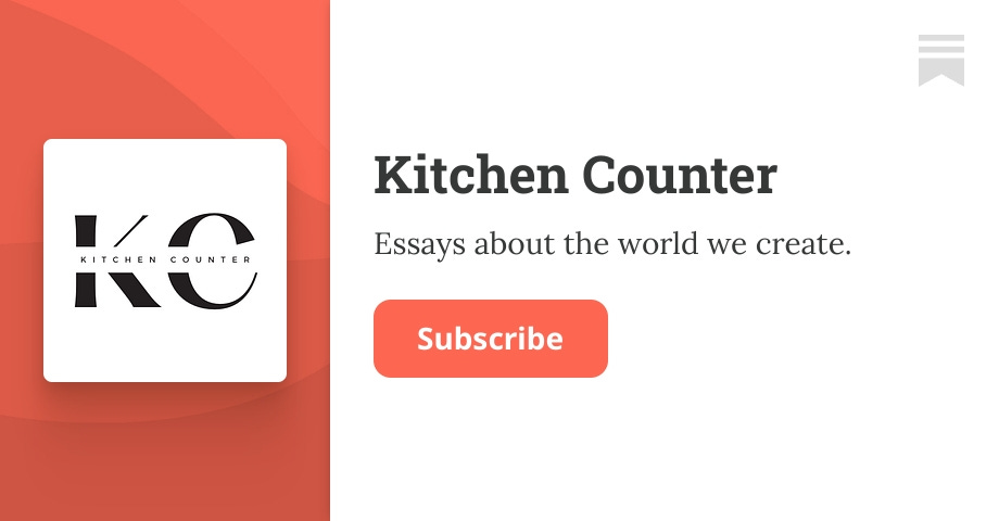 Kitchen Counter | Alistair Kitchen | Substack