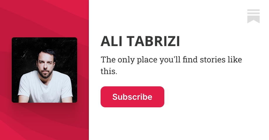 ALI TABRIZI | Substack
