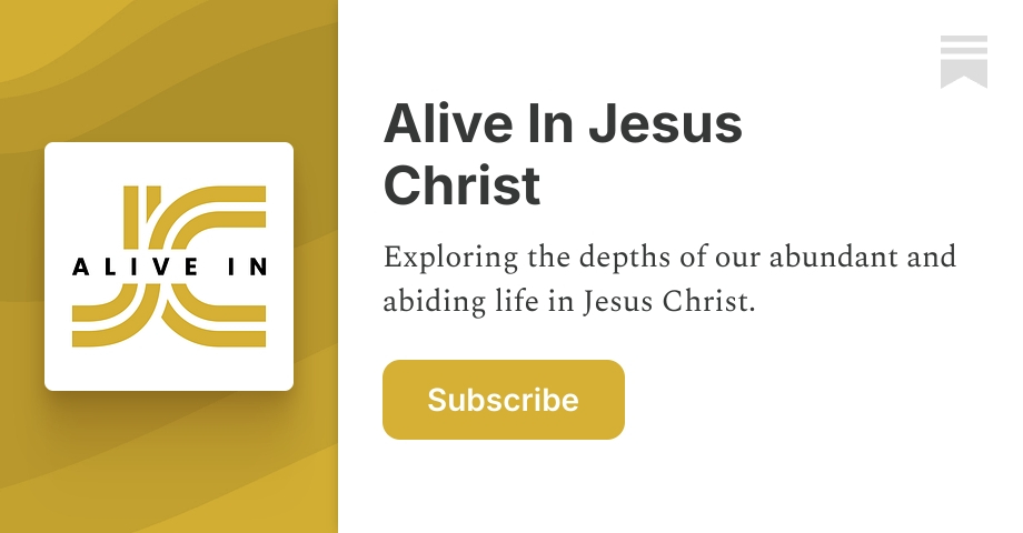 About - Alive In Jesus Christ