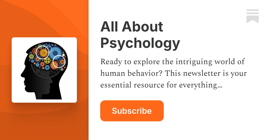 All About Psychology | David Webb | Substack