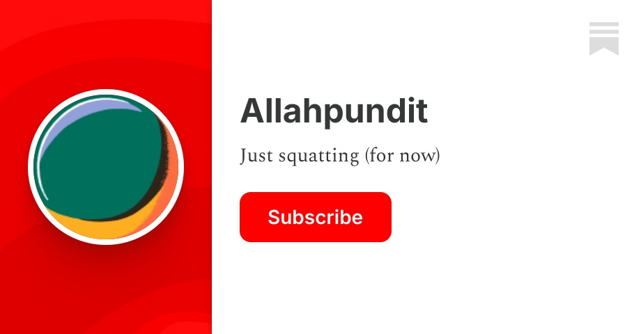 Allahpundit | Nick Catoggio | Substack