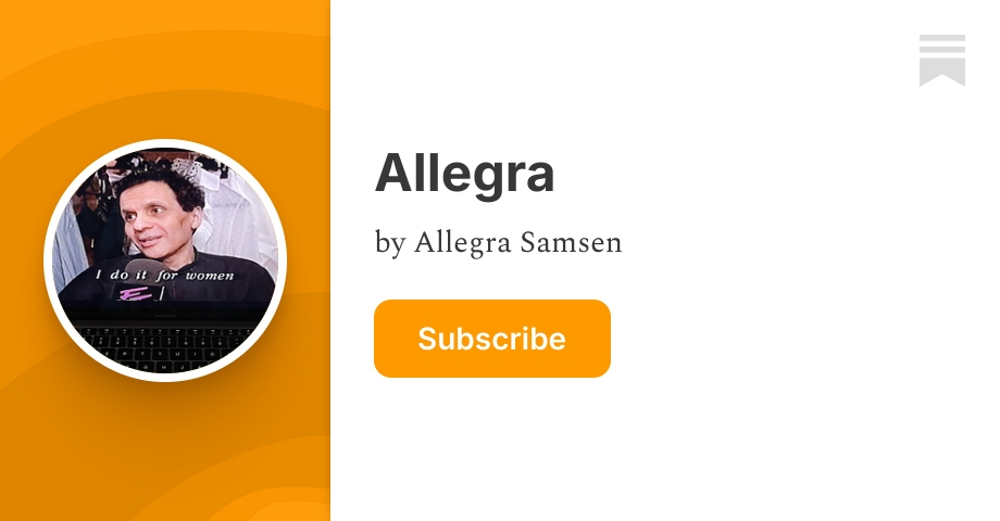 Allegra | Substack