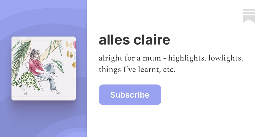 alles claire | Claire McQuillan | Substack