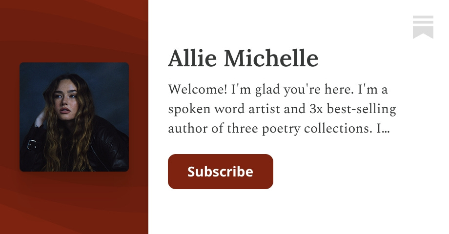 Allie Michelle | What’s the Point? | Substack