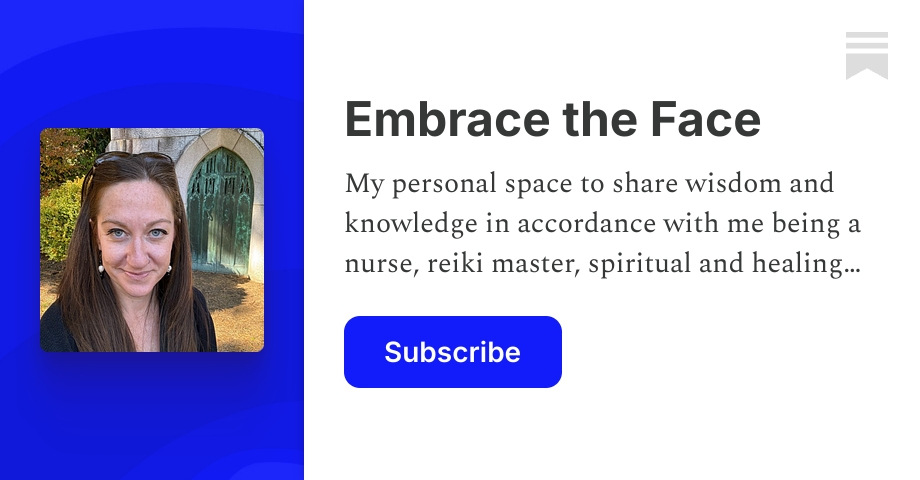 Embrace the Face | Alli Anderson | Substack