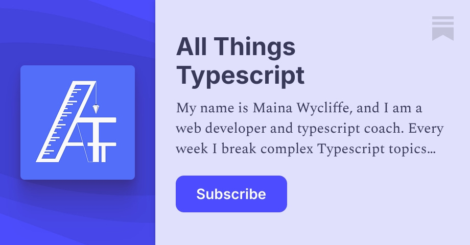 About - All Things Typescript