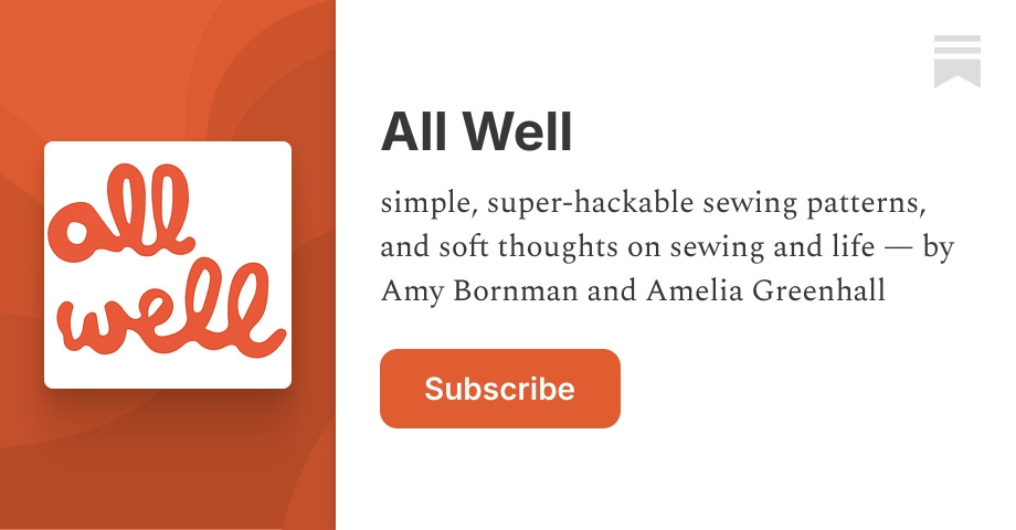 All Well | Amelia Greenhall | Substack