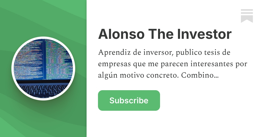 Alonso The Investor | David | Substack