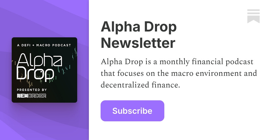 Alpha Drop Newsletter | Substack