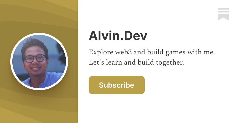 Alvin.Dev | Alvin Aragon | Substack