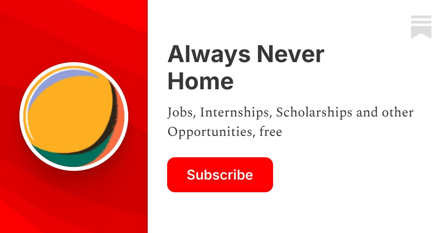 Always Never Home | Substack