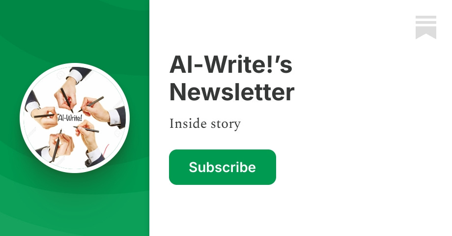 Al-Write!’s Newsletter | Substack