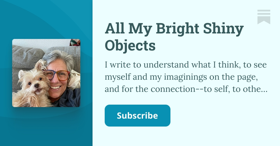 All My Bright Shiny Objects | Alyson Archibeque | Substack