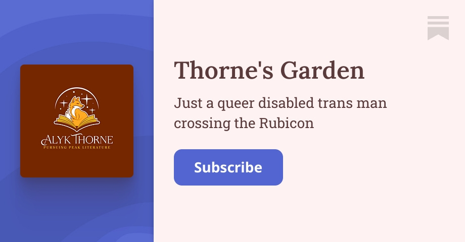 Release Day Results - by Alyk Thorne - Thorne's Garden