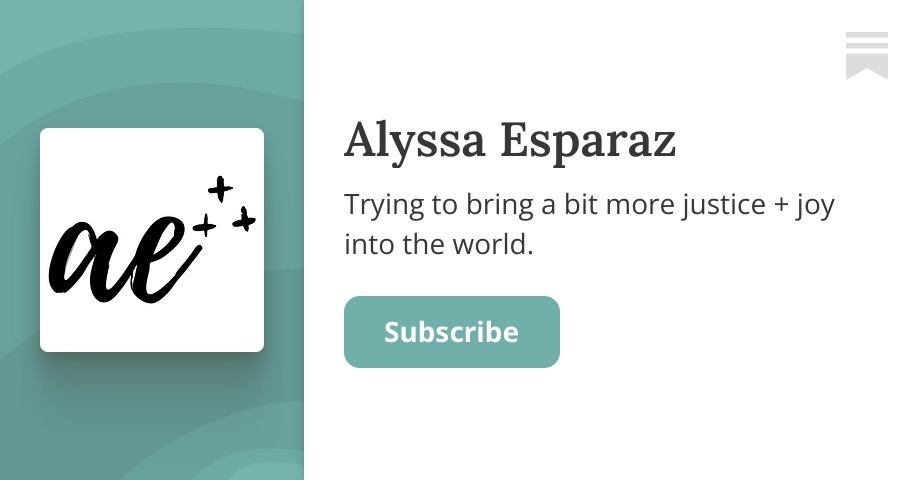Alyssa Esparaz | Substack