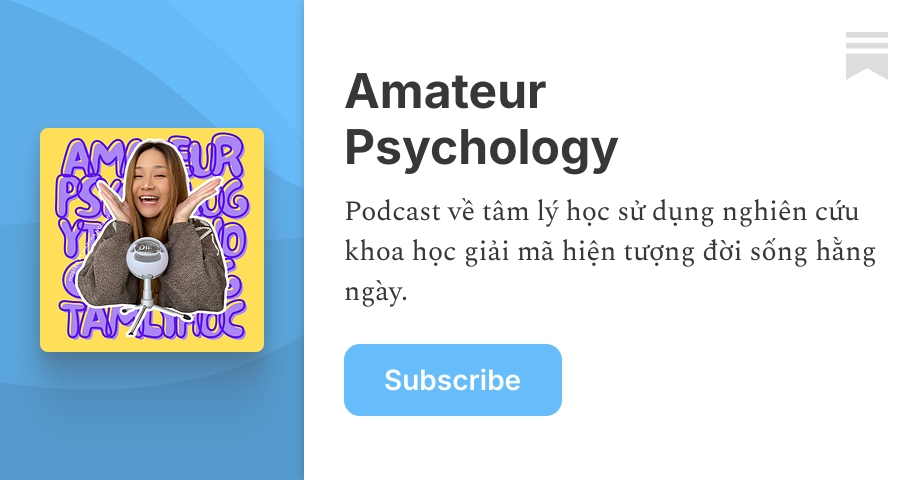 Amateur Psychology | Substack