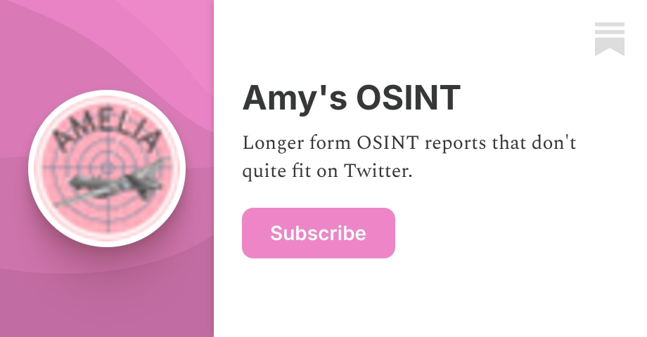 Amy's OSINT | Amelia | Substack